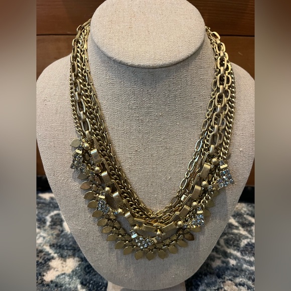 Stella & Dot | Jewelry | Stella Dot Retired Sutton Necklace In Gold ...